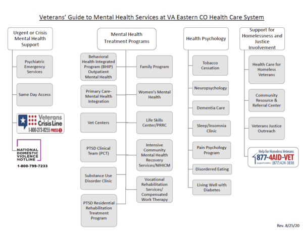 Veterans’ Guide to Mental Health Service at VA Eastern CO Health Care ...