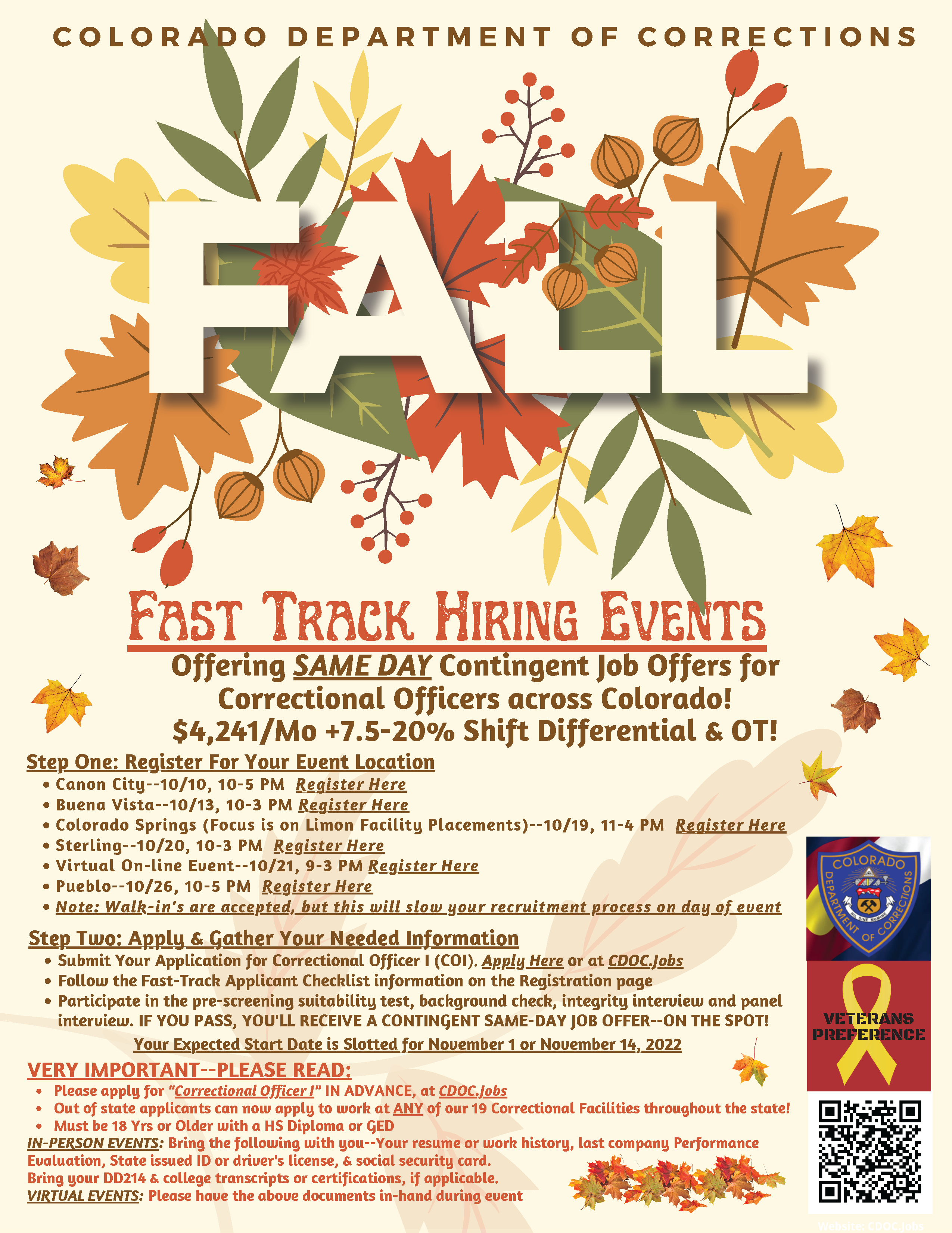 Employment - Colorado JCF